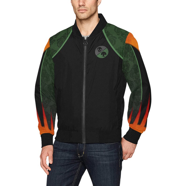 Bayou B/G Mana Symbol Jacket Golgari Swarm for Fans of - Etsy