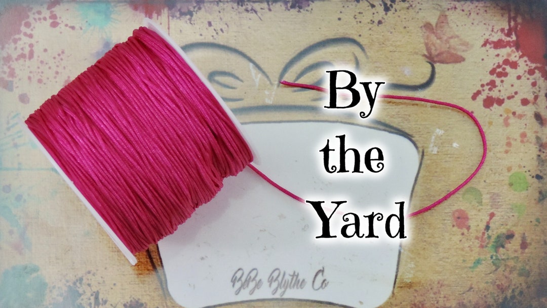 1 Yard of Hot Pink String for Custom Blythe Doll Cord for Custom Blythe ...
