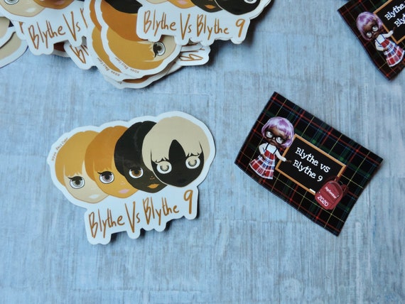Blythe Vs. Blythe 9 Sticker and Magnet Set - Etsy