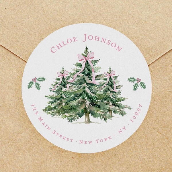 Christmas Tree Label - Etsy
