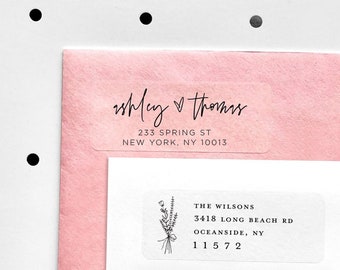 Address Labels, Clear Address Labels, Custom Return Address Stickers ...