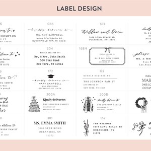 Please Deliver to Labels, Guest Address Labels, Clear Address Labels ...