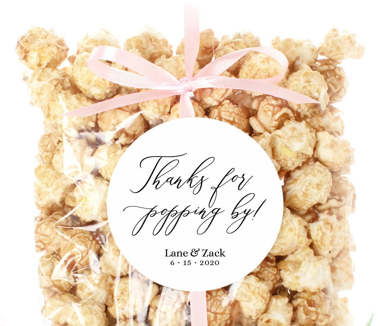 Thanks for Popping by Stickers Popcorn Stickers Party Favor - Etsy