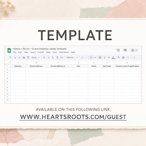 Guest Address Labels, Clear Address Labels, Wedding Address Labels ...