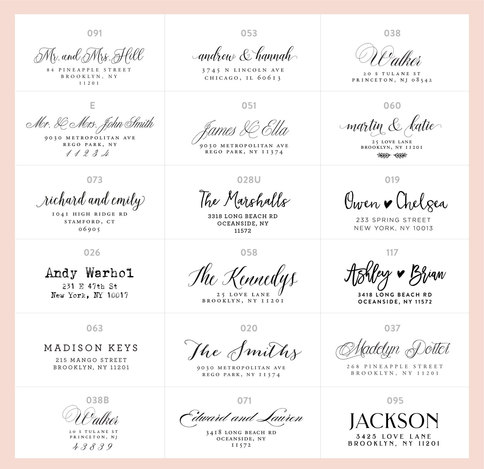 Address Stickers Clear Address Labels Personalized Return - Etsy