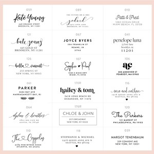 Return Address Labels, Clear Address Labels, Gold Foil Return Labels ...