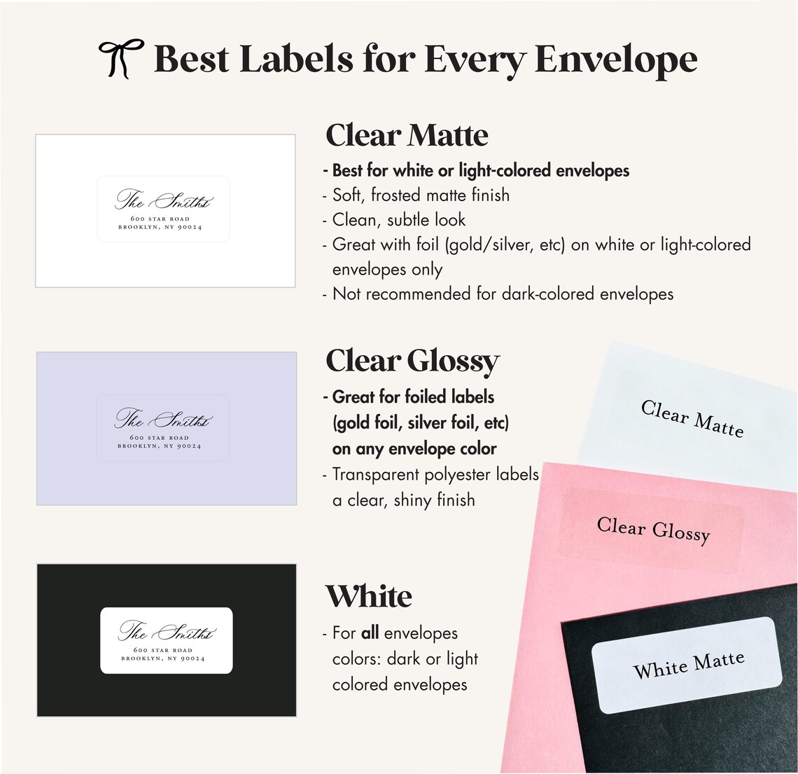 Please Deliver to Labels, Guest Address Labels, Clear Address Labels ...