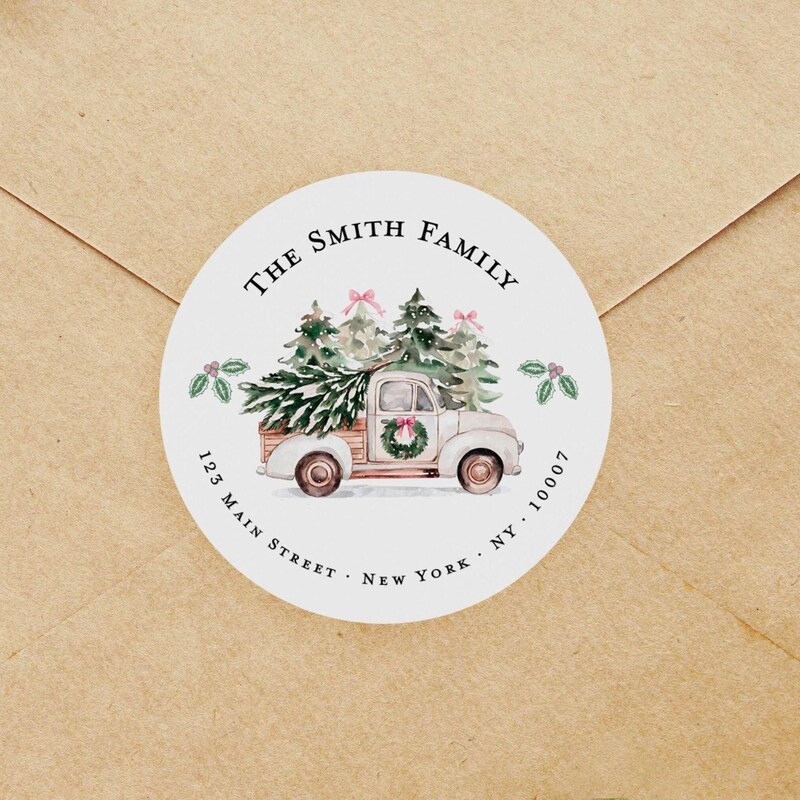 Christmas Tree Label - Etsy