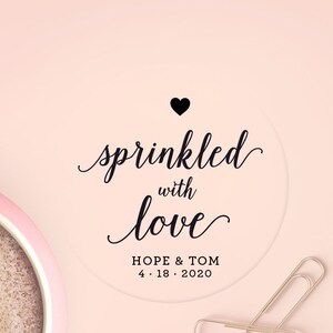 Sprinkled With Love Stickers, Baby Sprinkle Stickers, Baby Sprinkle ...