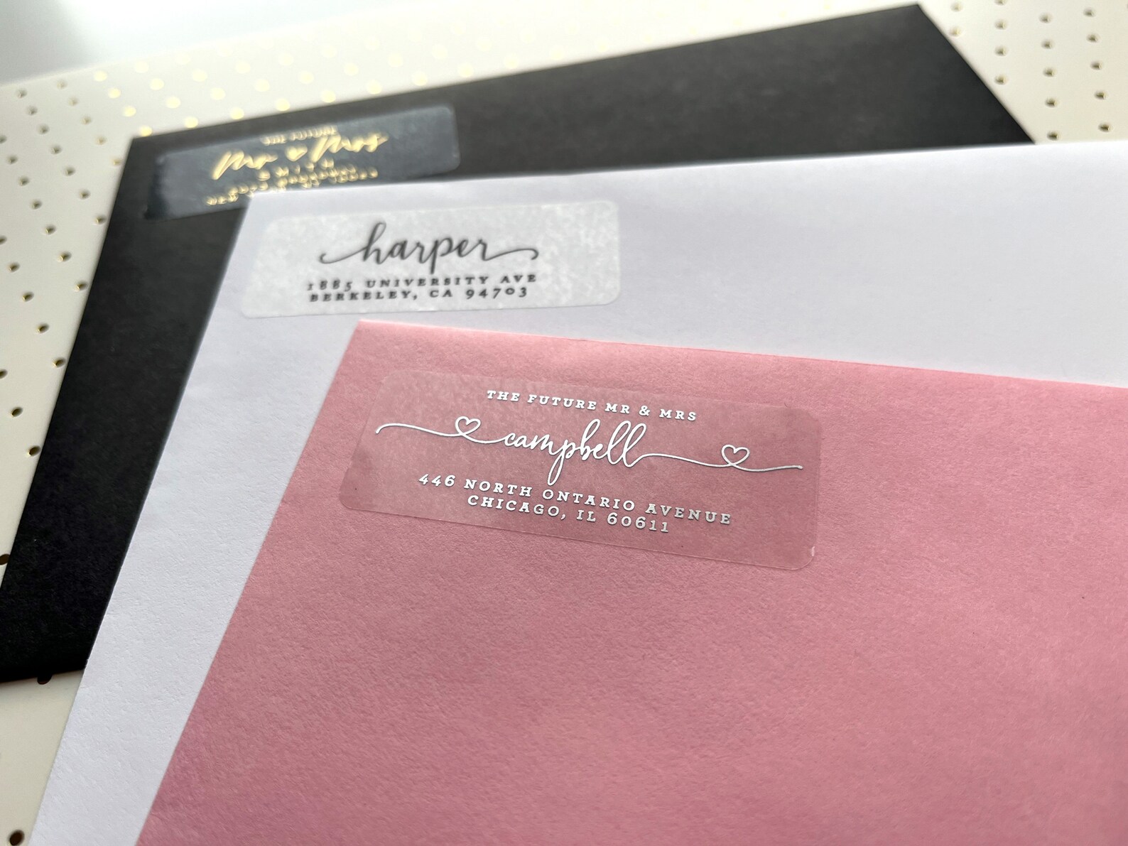 Gold Foil Return Address Labels Custom Address Stickers Foil - Etsy