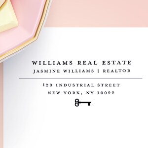 Real Estate Return Address Labels, Personalized Realtor Mail Stickers ...