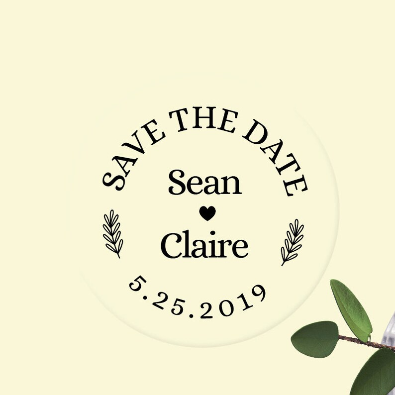 Save the Date Stickers Gold Foil Stickers Wedding Stickers - Etsy
