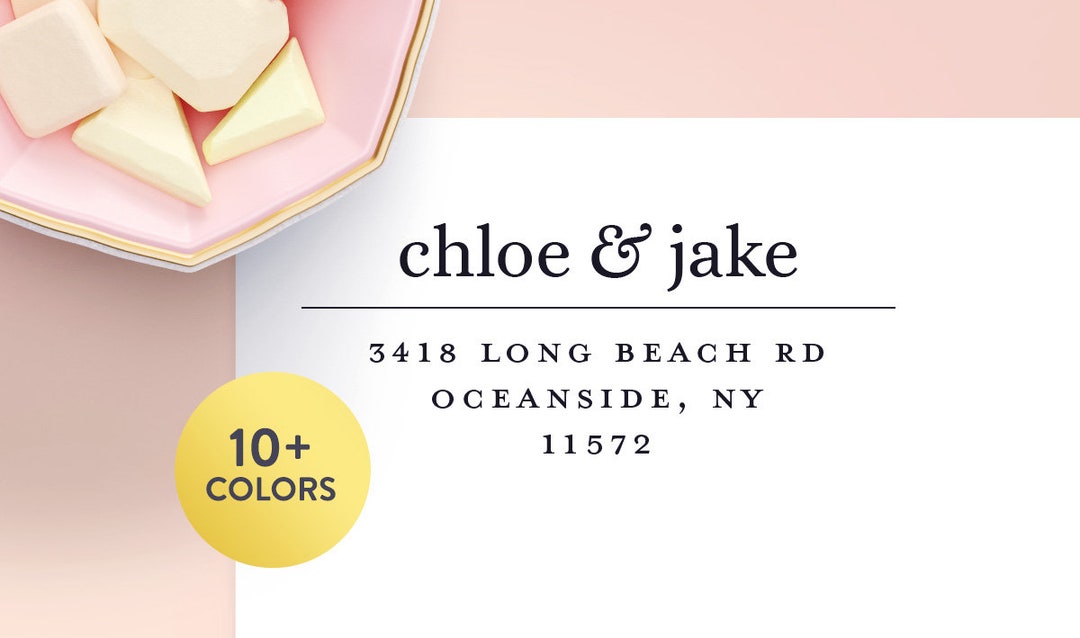 Return Address Labels, Clear Address Labels, Gold Return Labels ...