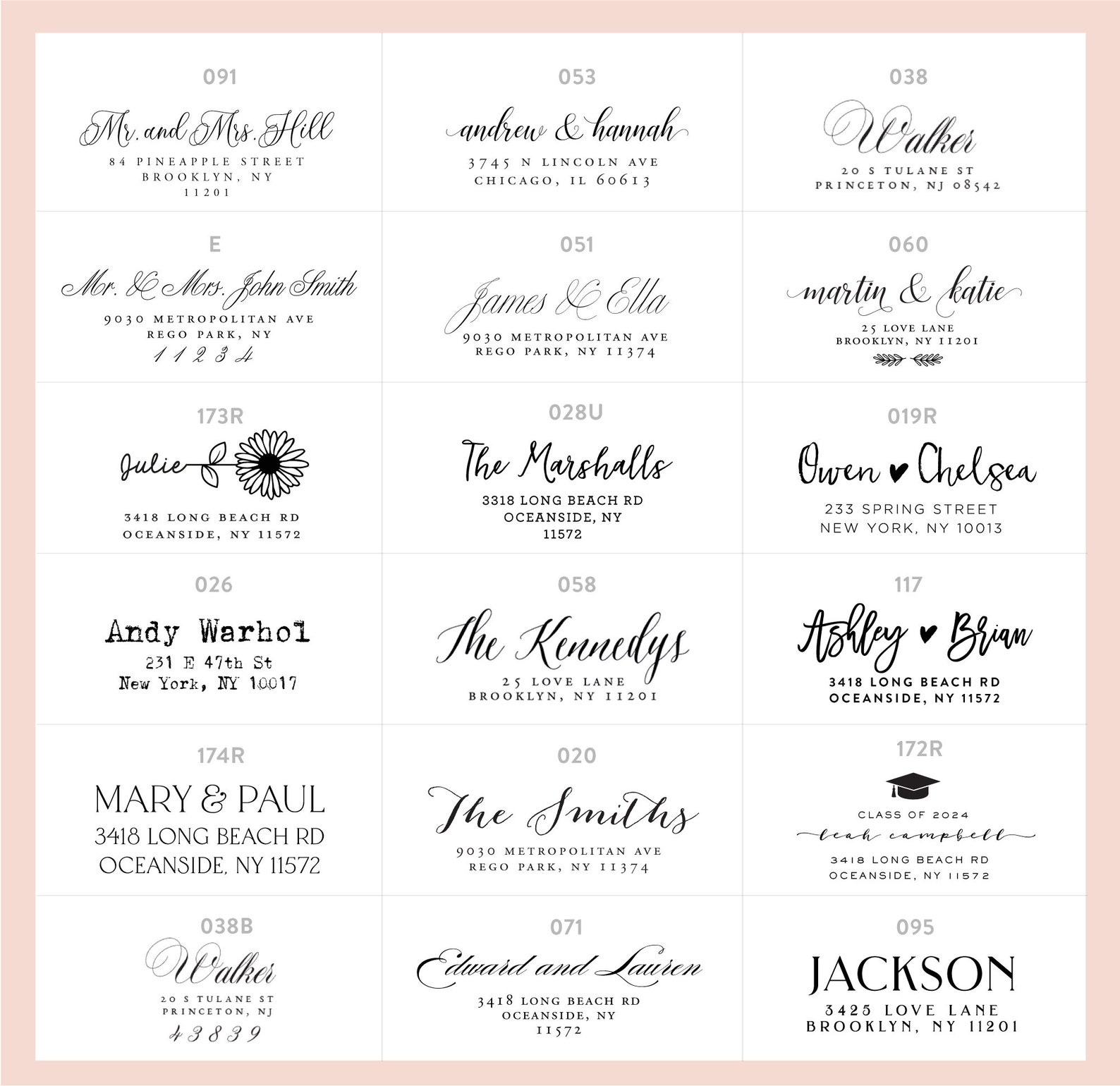 Return Address Labels, Clear Gold Foil Labels, Gold Address Labels ...