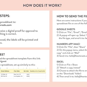 Guest Address Labels, Clear Address Labels, Wedding Address Labels ...