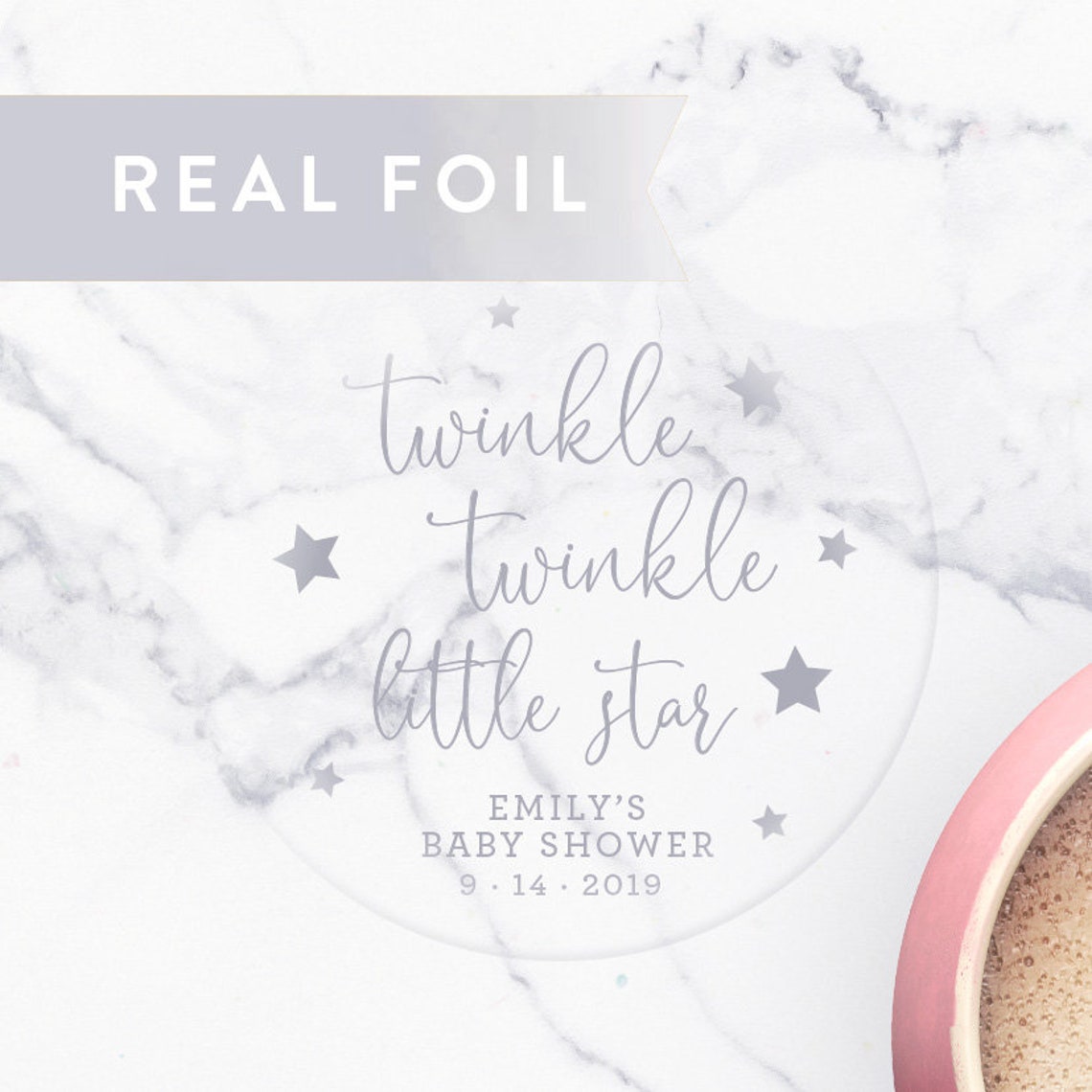 Twinkle Twinkle Little Star Stickers Baby Shower Stickers | Etsy