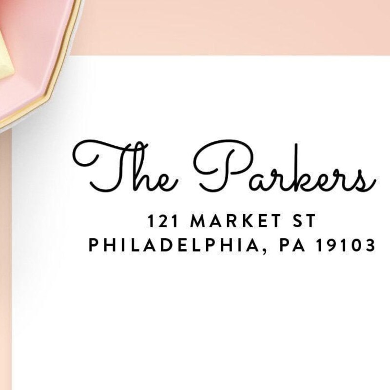 Personalized Self Adhesive Address Labels - Etsy