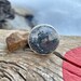 Galaxy Rhyolite Ring Round Statement Ring - Etsy