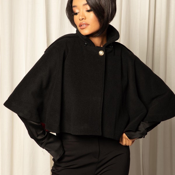 Wool Cape - Etsy