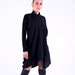 Tunic Women, Black Tunic, Gothic Tunic, Plus Size Clothing, Asymmetric ...