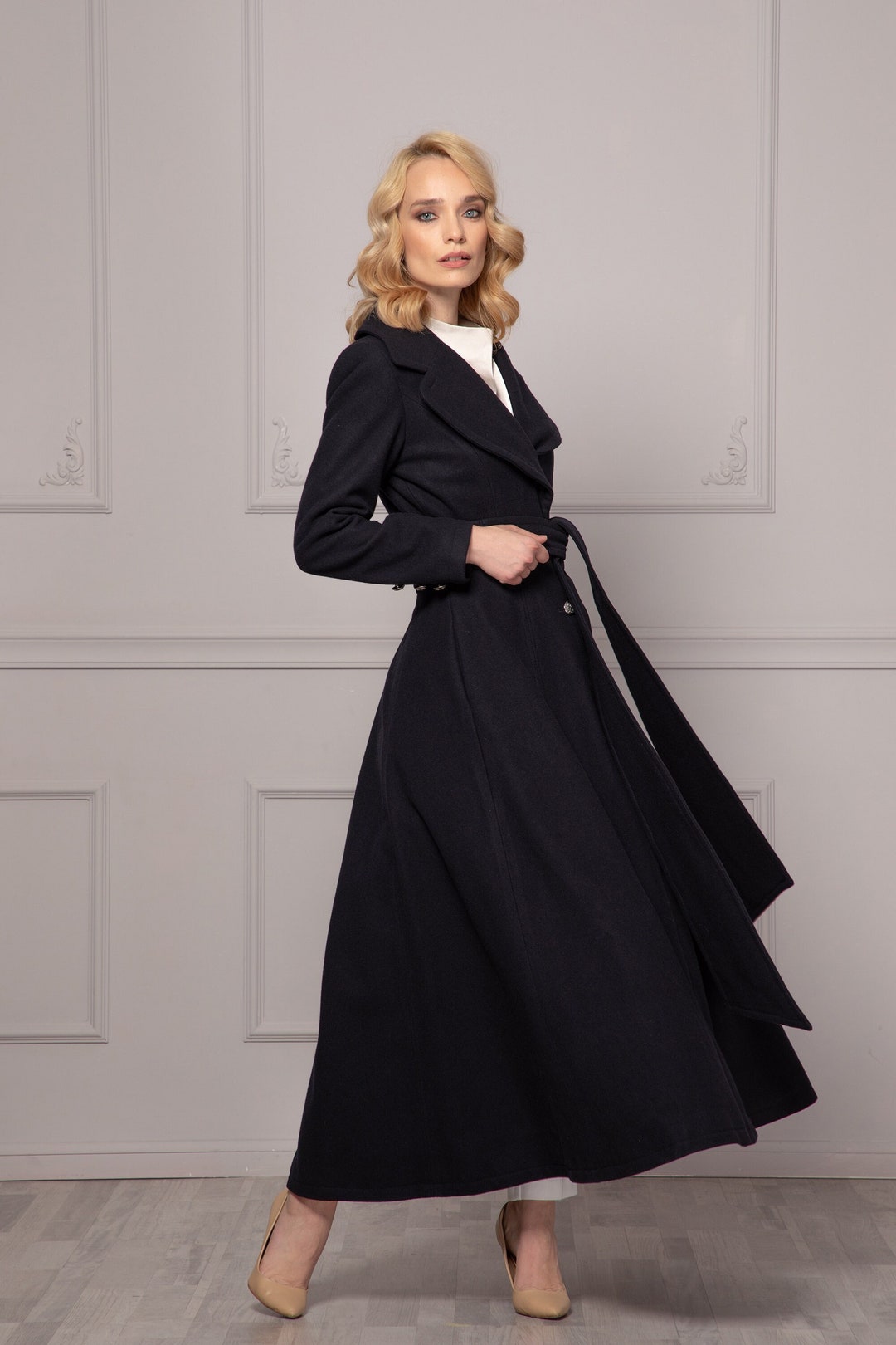 Frock Coat for Women, Victorian Coat, Winter Overcoat, Womens Clothing ...