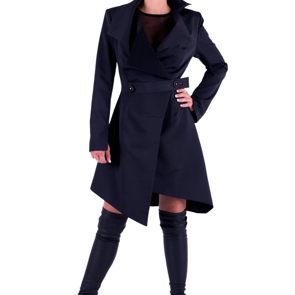 High Collar Jacket - Etsy