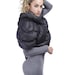 Chunky Puffer Jacket, Cropped Puffer Jacket, Extravagant Puffer Cape ...