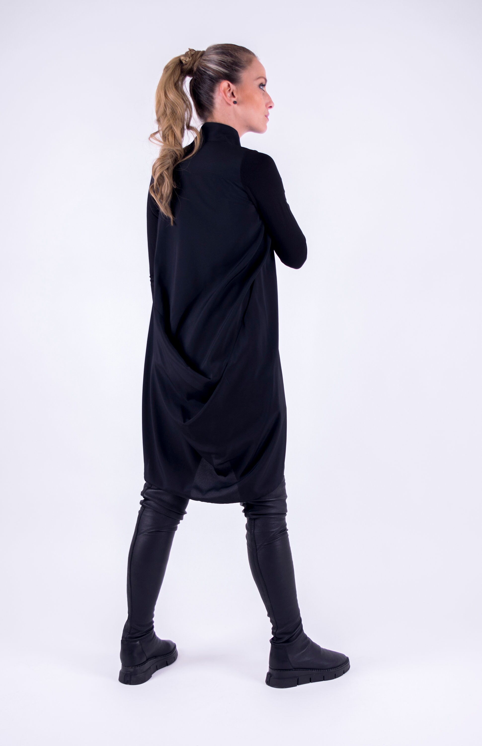 Tunic Women Black Tunic Gothic Tunic Plus Size Clothing - Etsy