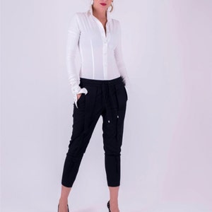 White Shirt, Button Down Shirt, Plus Size Clothing, Business Shirt ...