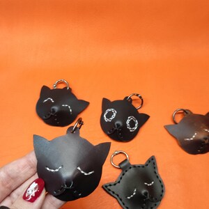Leather Cats Keychain Pattern PDF Download - Leather Pattern TS - Etsy