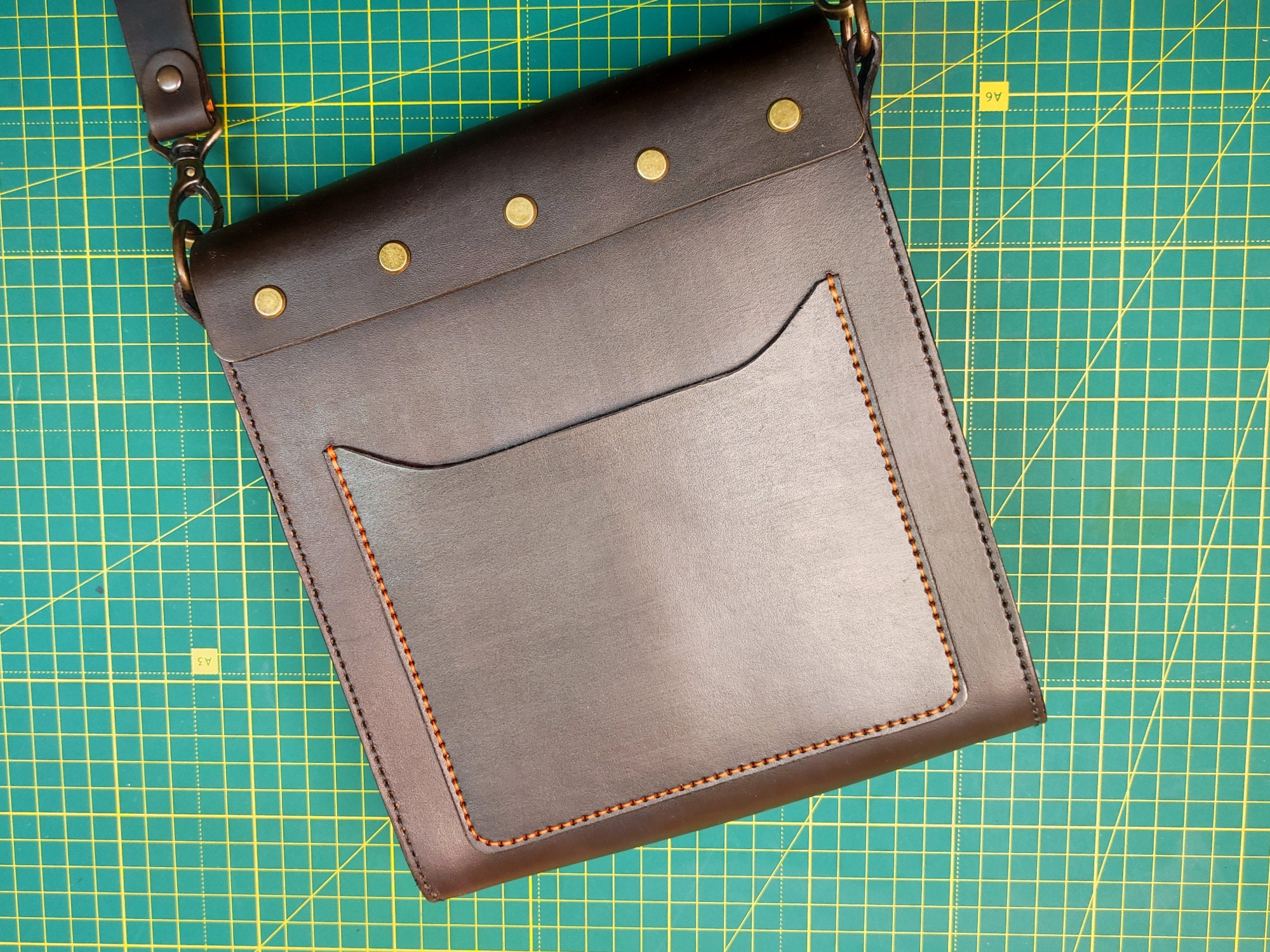 Transformer Leather Bag Base Pattern – DIY Crossbody Shoulder Bag (PDF ...