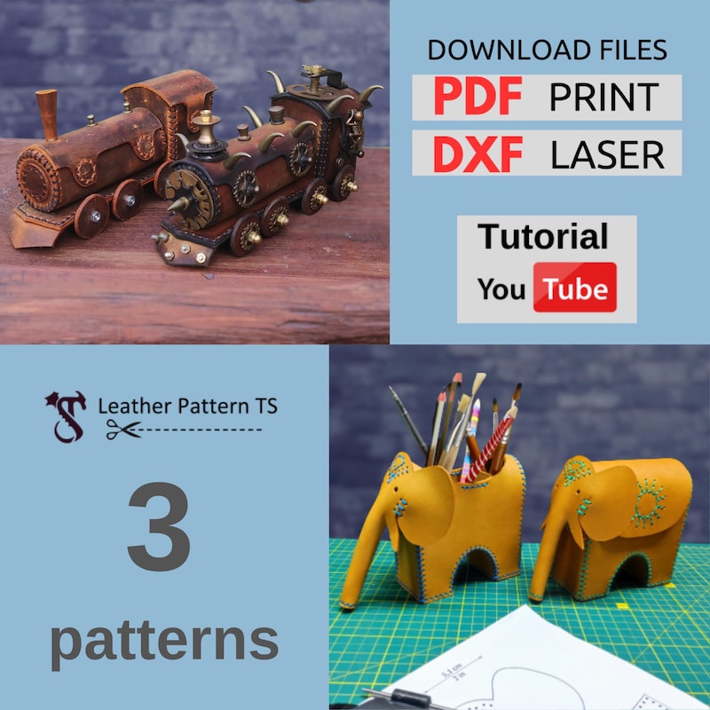 Leather Templates - Etsy