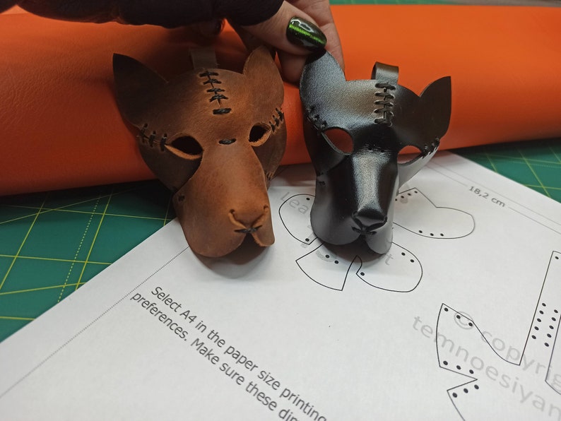 Leather Dog Keychain Pattern Beginners Leather Pattern PDF - Etsy