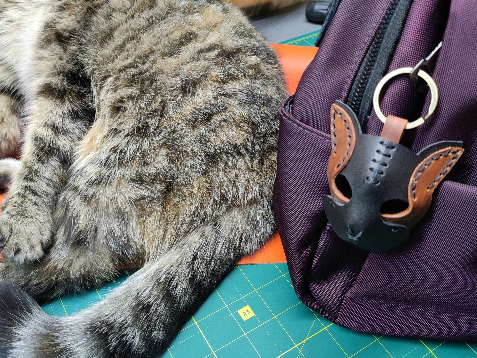 Pattern Set Purse Charm Rabbit and Cat, PDF SVG DXF Files (digital ) - Etsy