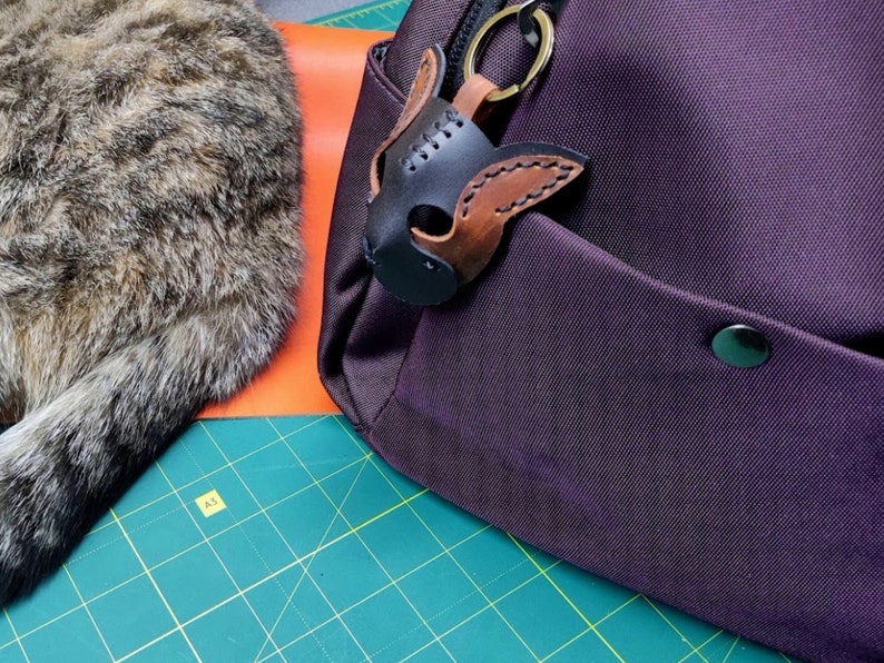 Leather Cat Pattern PDF Leather Key Template Beginners - Etsy