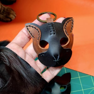 Leather Cat Pattern PDF - Leather Key Template - Beginners Leather ...