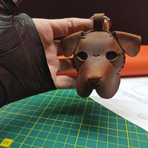 Leather Animals Keychain Pattern: 8 Set PDF (digital Download) - Etsy