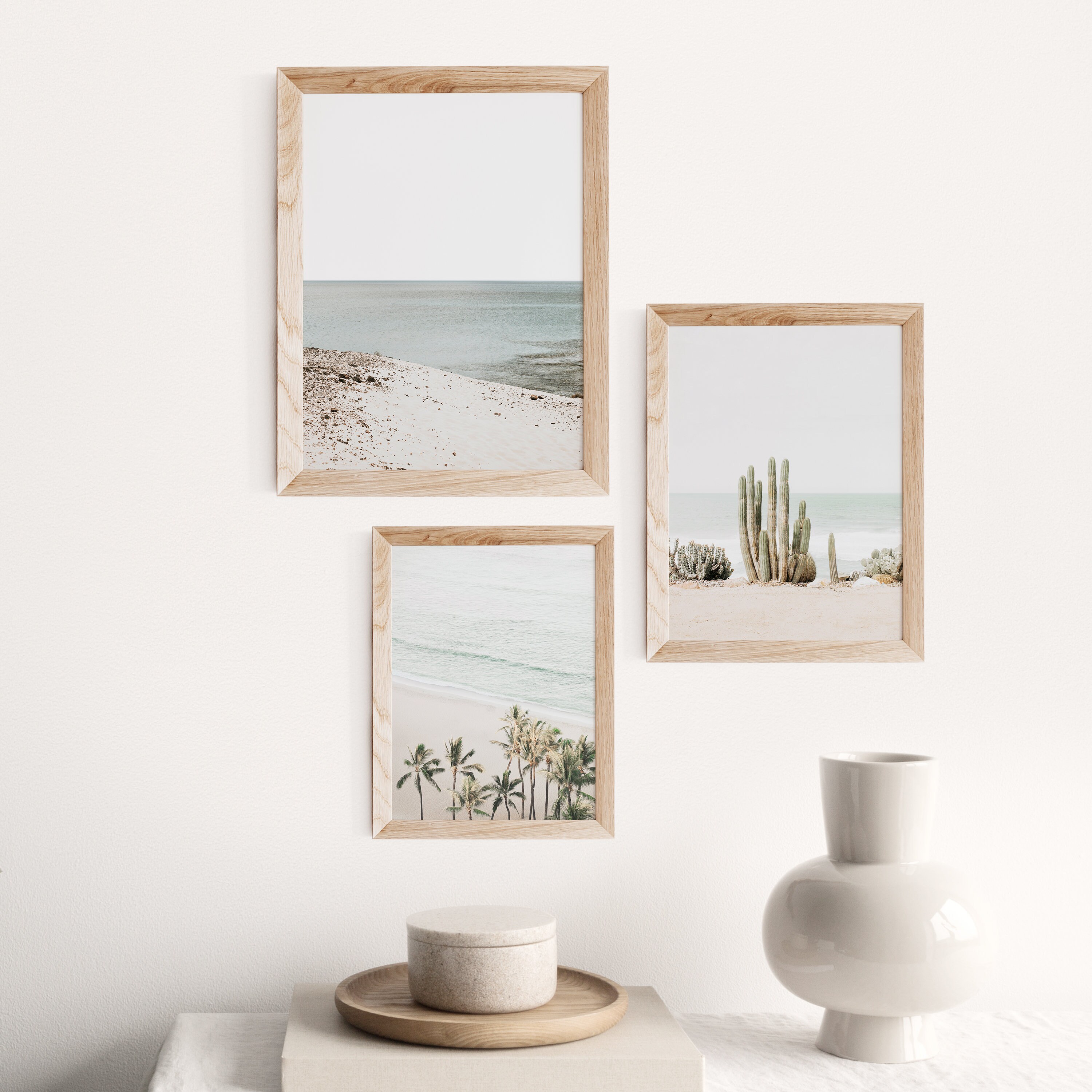 Set of 3 Prints Beach Prints Nature Print Printable Art | Etsy