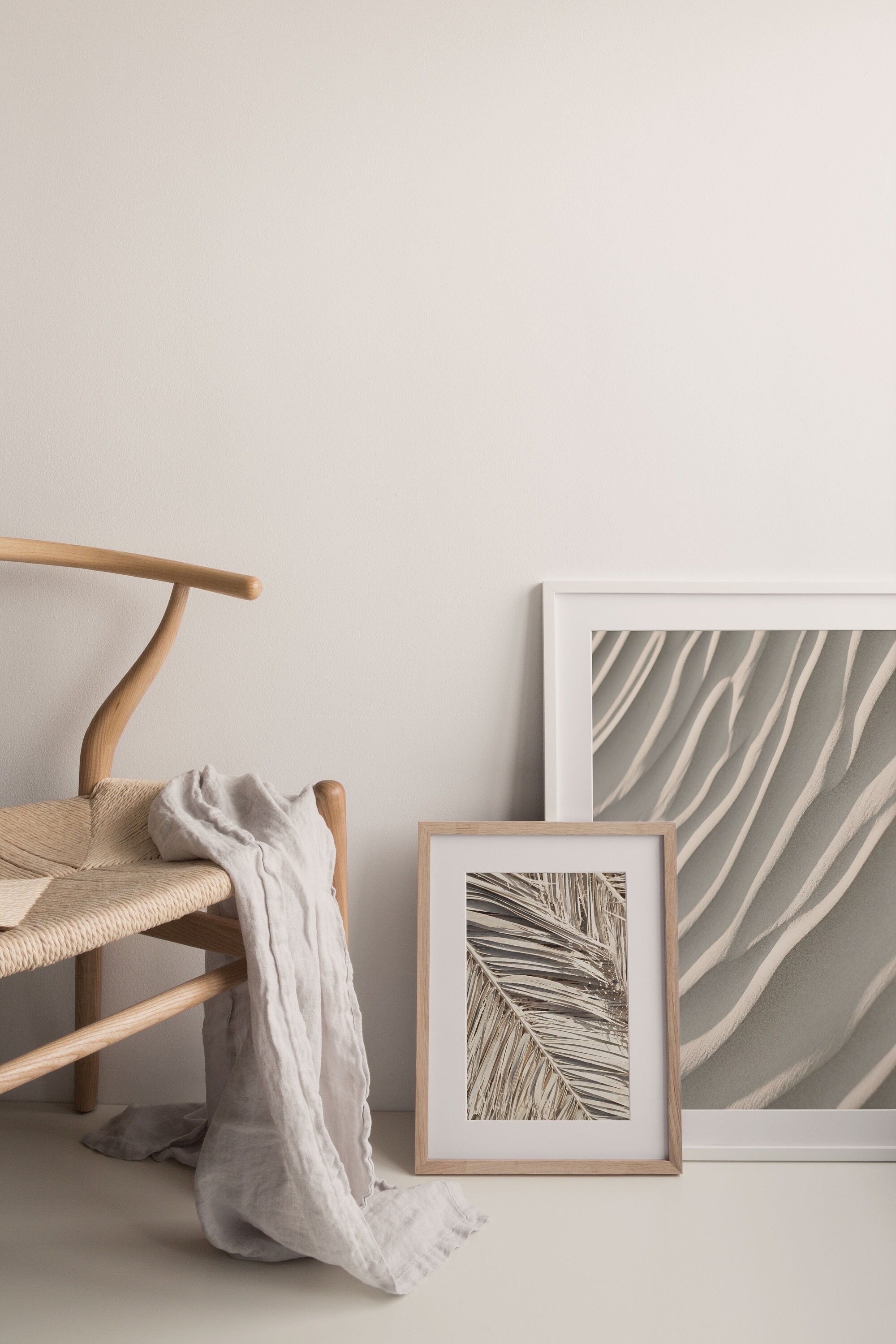 Beige Print Set of 2 Botanical Print Printable Art INSTANT - Etsy