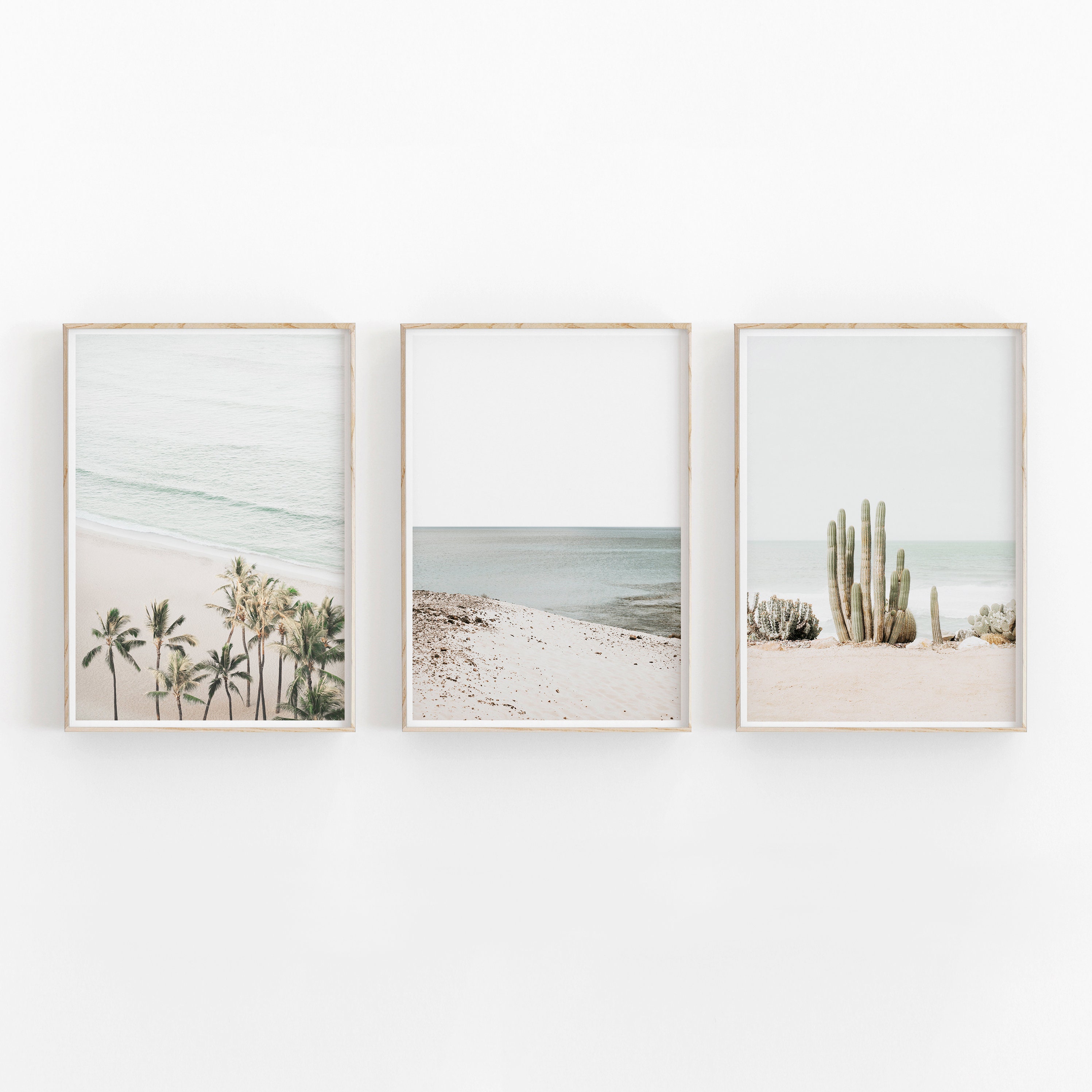 Set of 3 Prints Beach Prints Nature Print Printable Art | Etsy