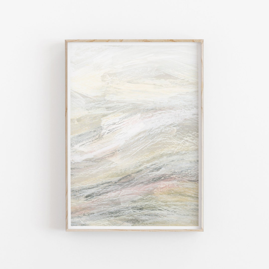 Pastel Painting, Abstract Print, Printable Art, INSTANT DOWNLOAD ...