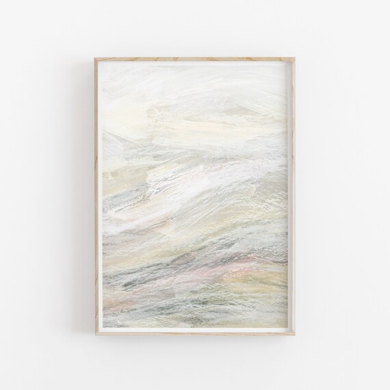 Pastel Painting Abstract Print Printable Art INSTANT | Etsy