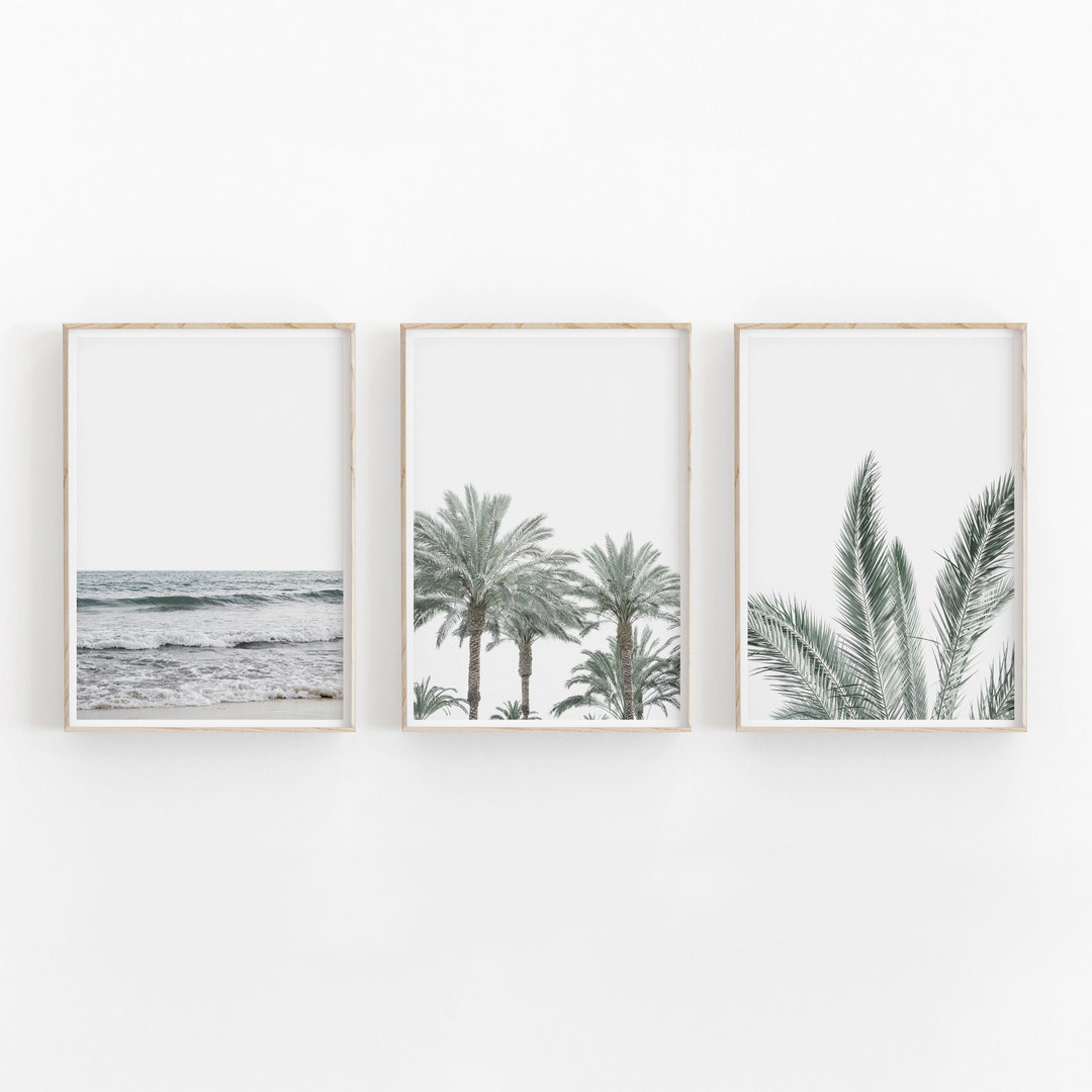 Set of 3 Prints Beach Prints Nature Print Printable Art - Etsy
