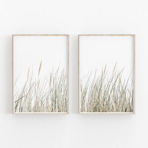 Grass Print Set of 2, Botanical Print, Printable Art, INSTANT DOWNLOAD ...