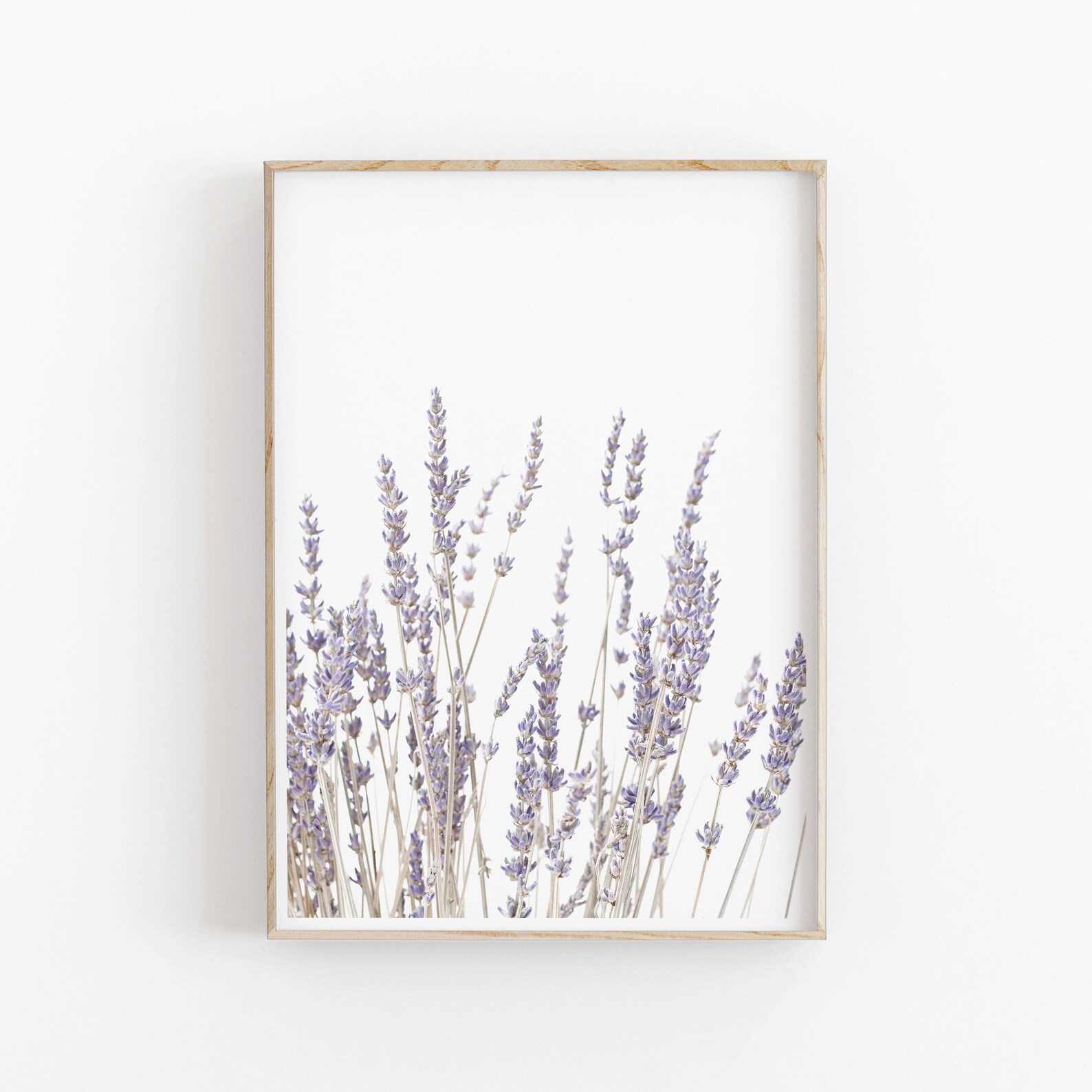 Lavender Print Set of 2 Botanical Print Printable Art | Etsy