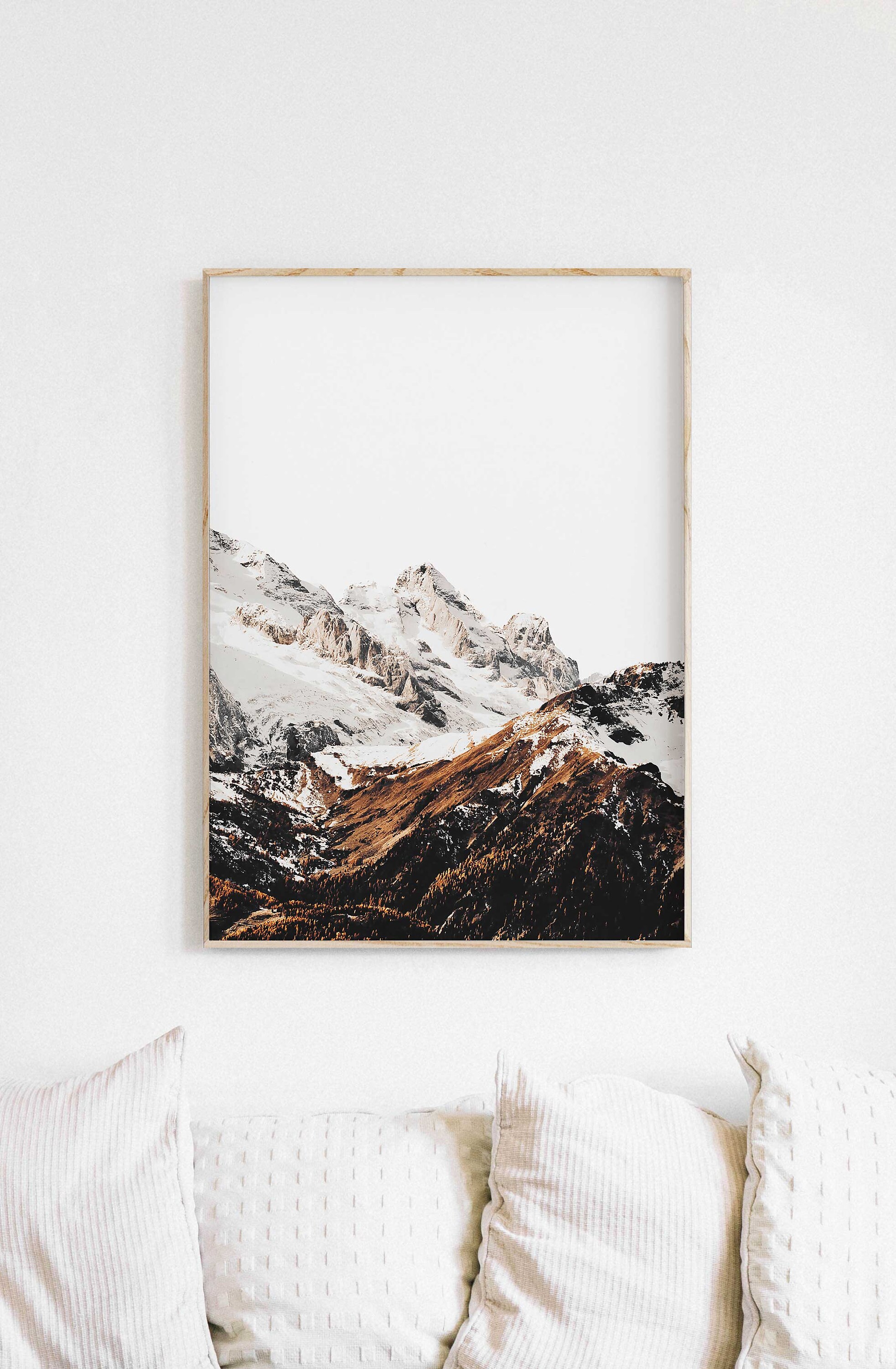 Mountain Print Set of 2 Instant Art INSTANT DOWNLOAD Modern | Etsy