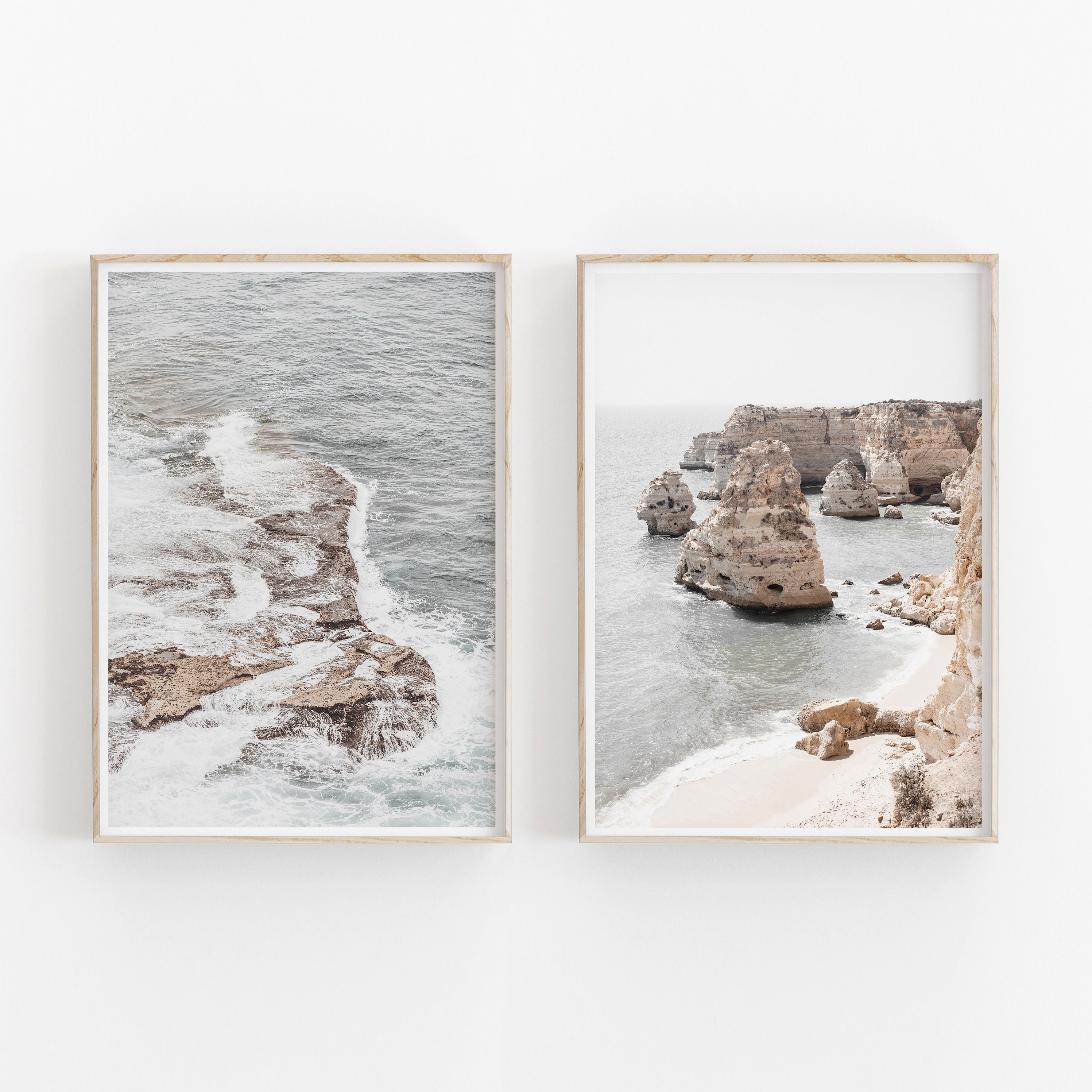 Beach Print Set of 2 Instant Art INSTANT DOWNLOAD Modern - Etsy