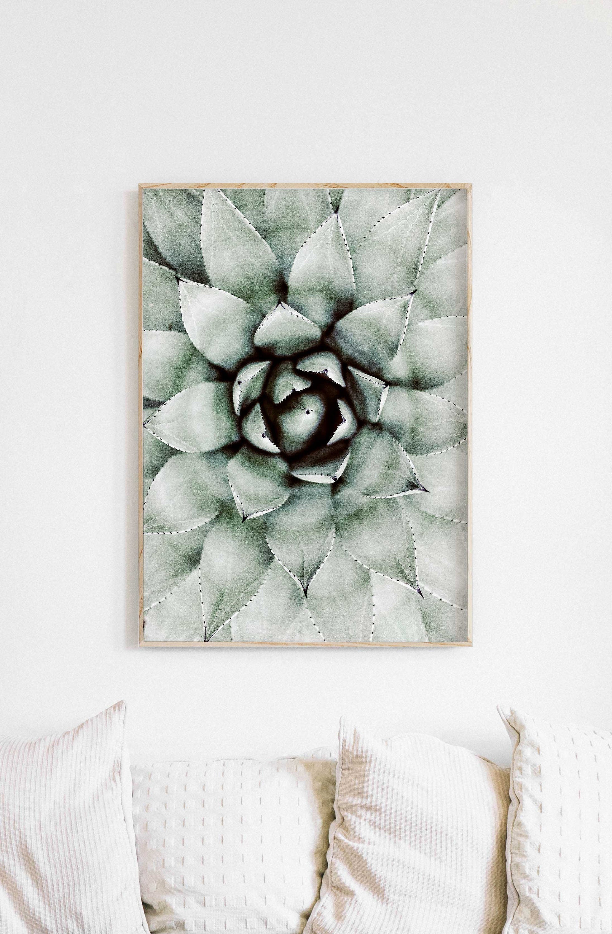 Cactus Print Set of 3 Nature Print Printable Art INSTANT - Etsy