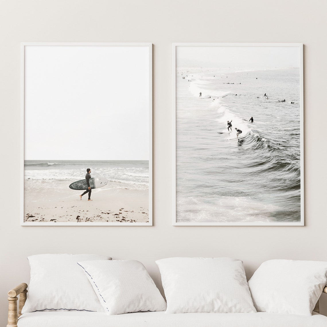 Beach Print Set of 2 Instant Art INSTANT DOWNLOAD Modern | Etsy
