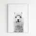 Llama Print, Alpaca Art, INSTANT DOWNLOAD, Modern Minimalist Poster ...